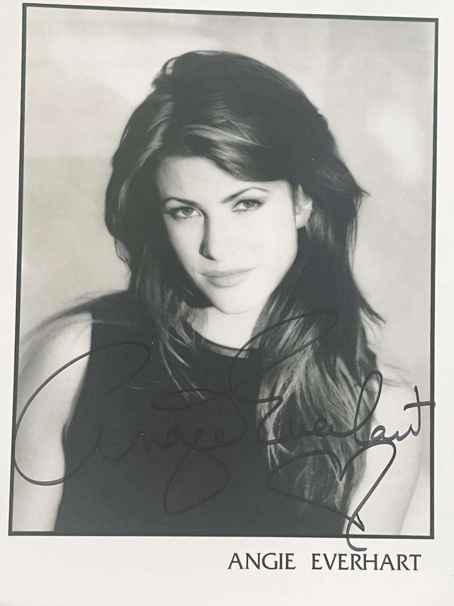 Angie Everhart Signed Photo