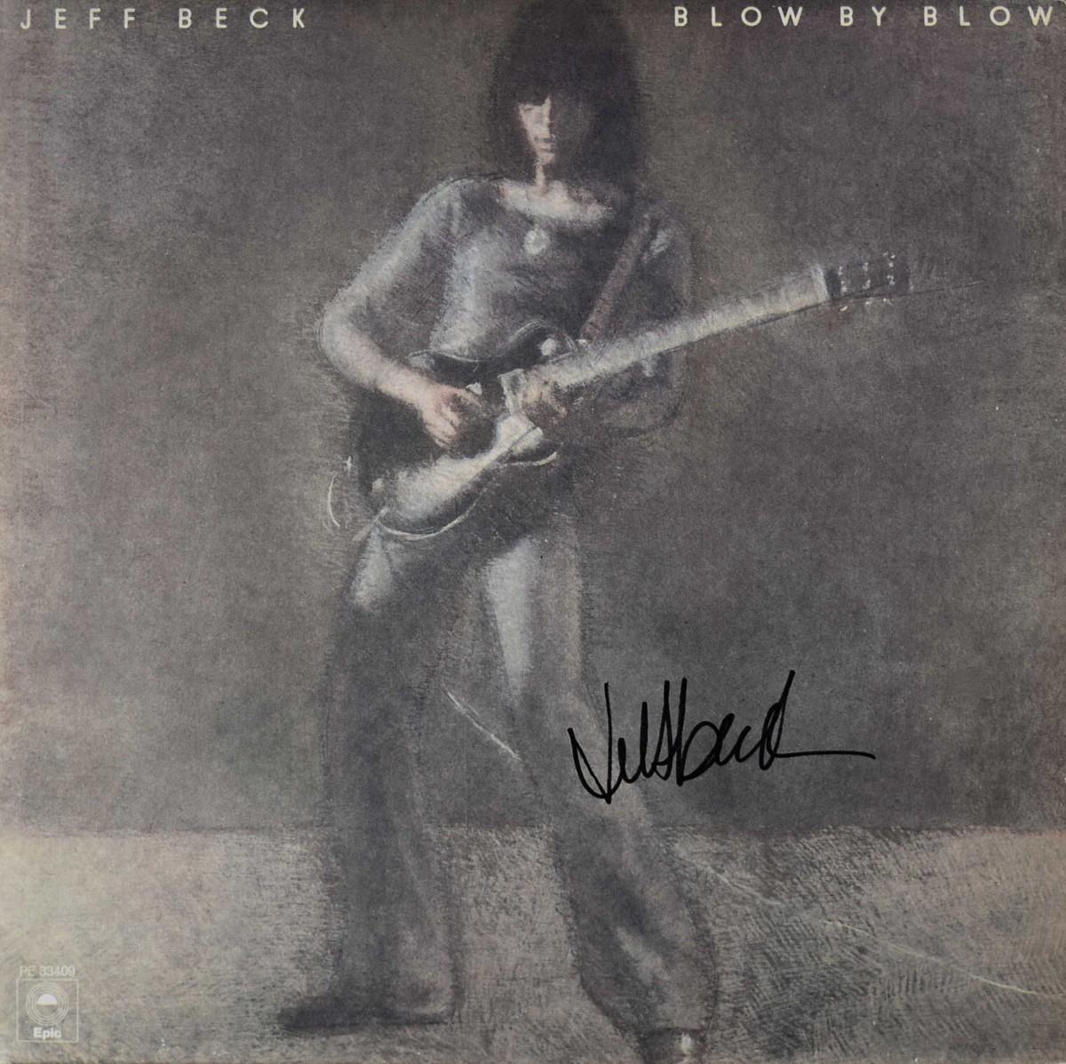 Jeff Beck signed Blow By Blow album | EstateSales.org