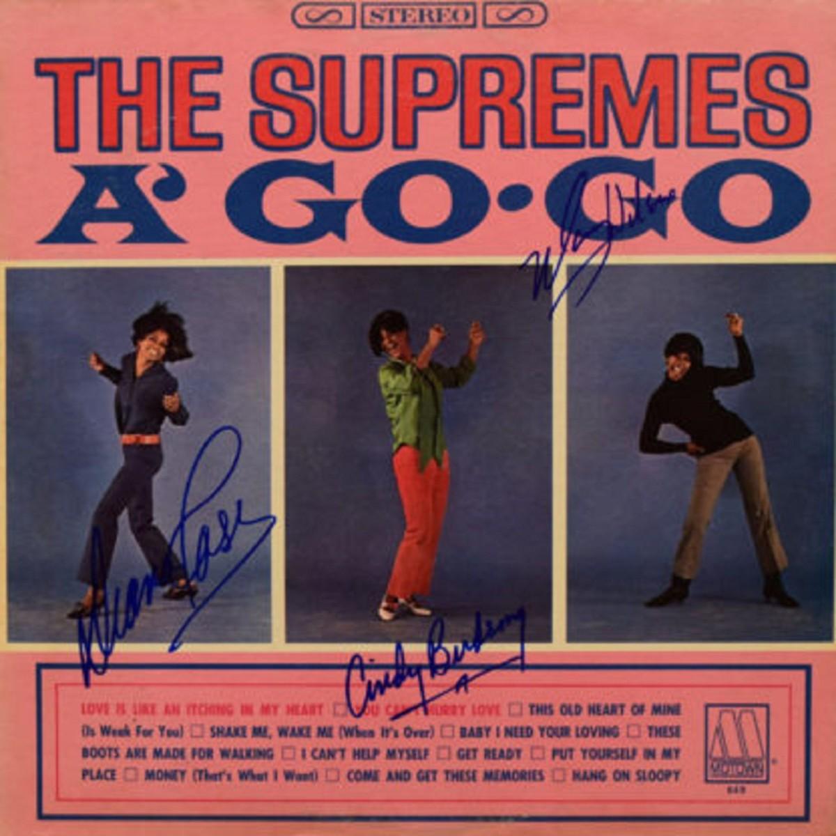 The Supremes signed A Go Go album | EstateSales.org