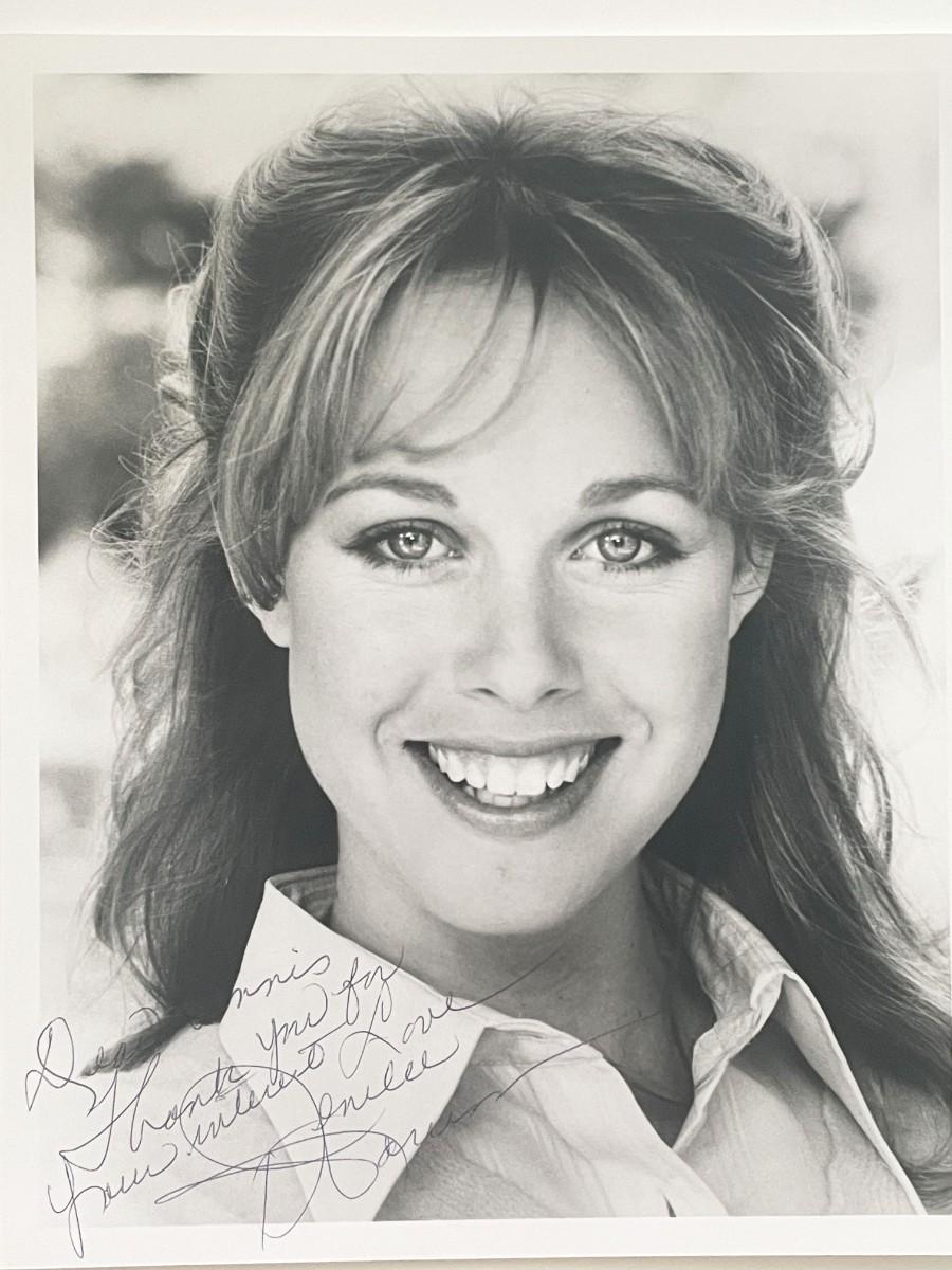Three's Company Jenilee Harrison signed photo | EstateSales.org