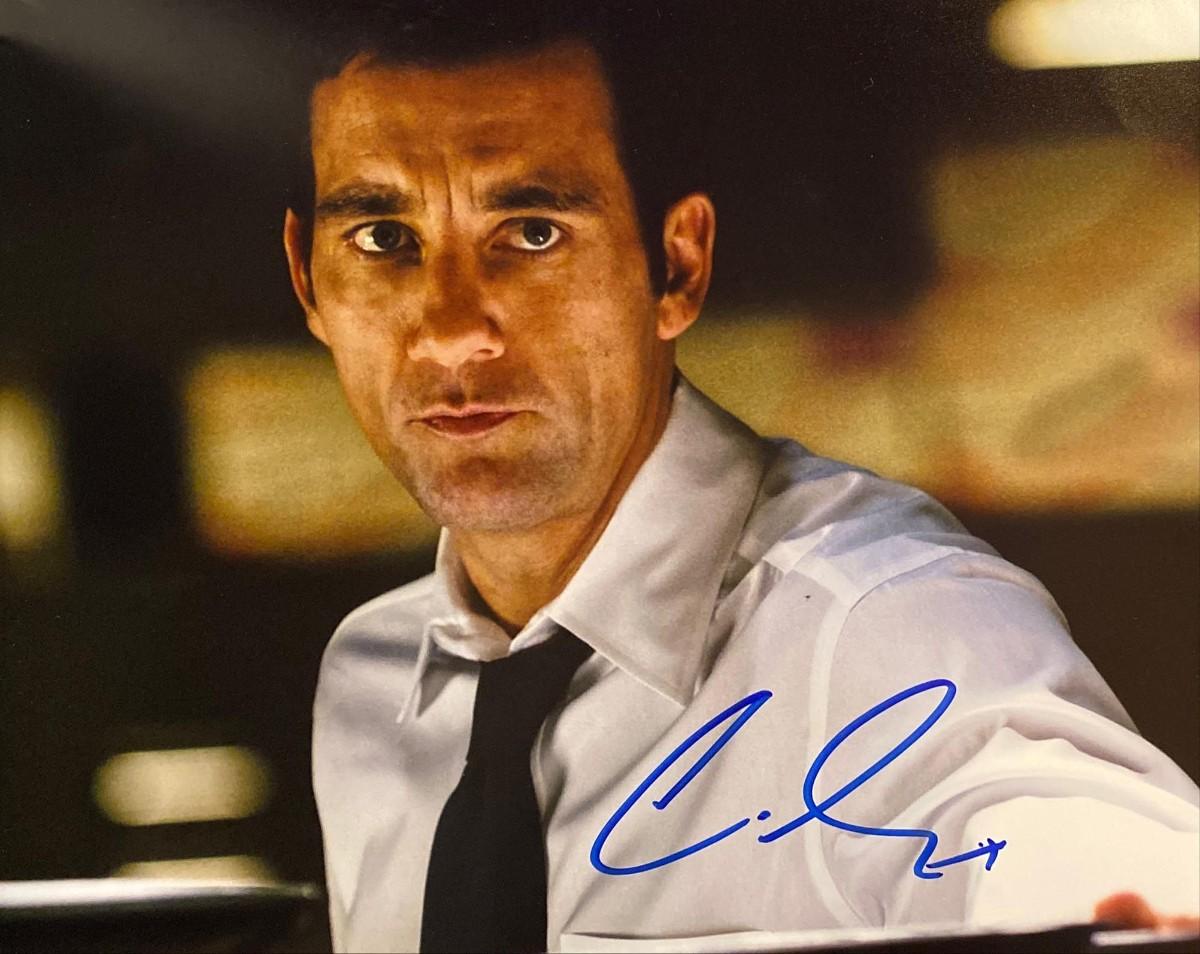 The International Clive Owen Signed Movie Photo | EstateSales.org