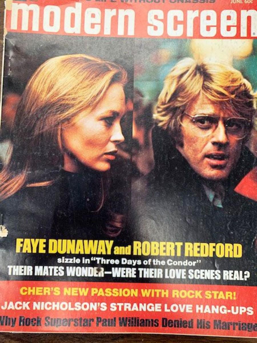 Modern Screen Magazine - Three Days of the Condor, Faye Dunaway and ...