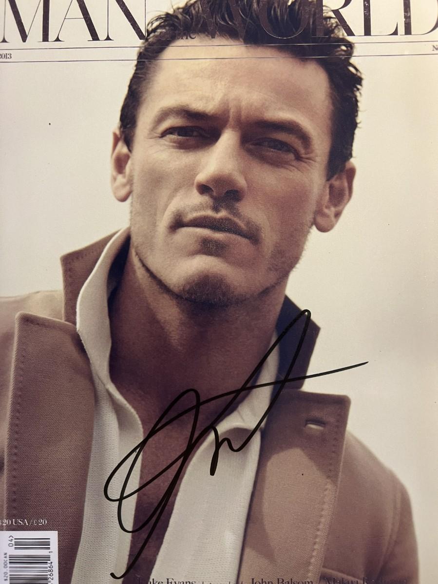 Fast and Furious Luke Evans signed photo | EstateSales.org