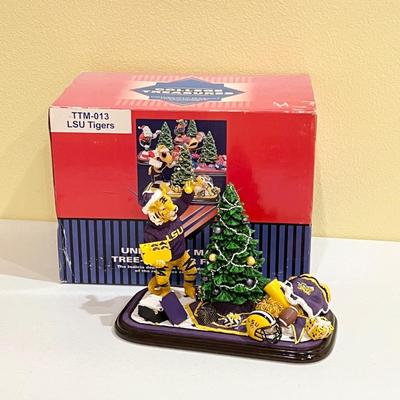 COLLEGE TREASURES ~ LSU Tree-Trimmer Figurine | EstateSales.org
