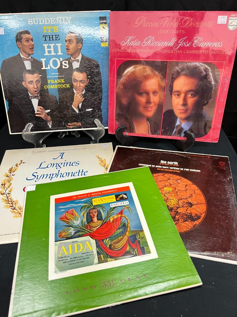 5 VINYL RECORD ALBUMS (9) | EstateSales.org