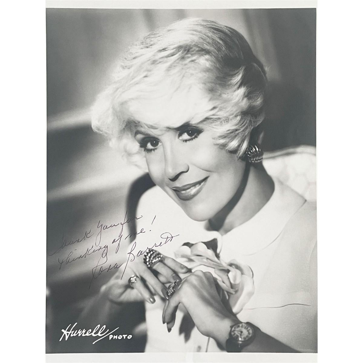 Rona Barrett signed photo | EstateSales.org