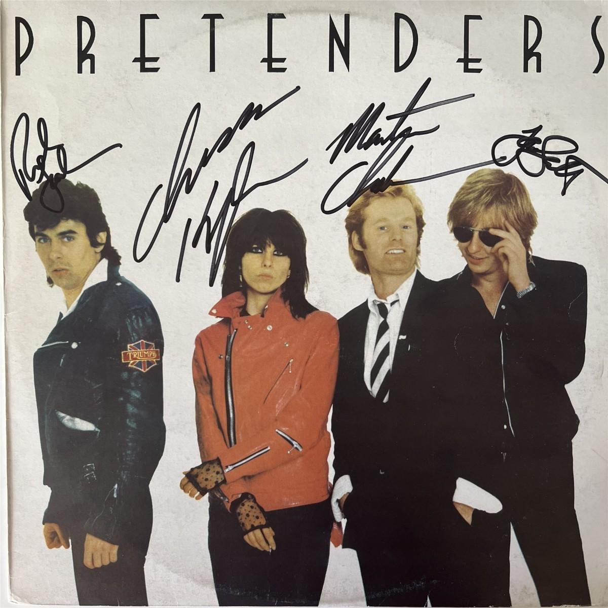 The Pretenders signed debut album "Pretenders" | EstateSales.org