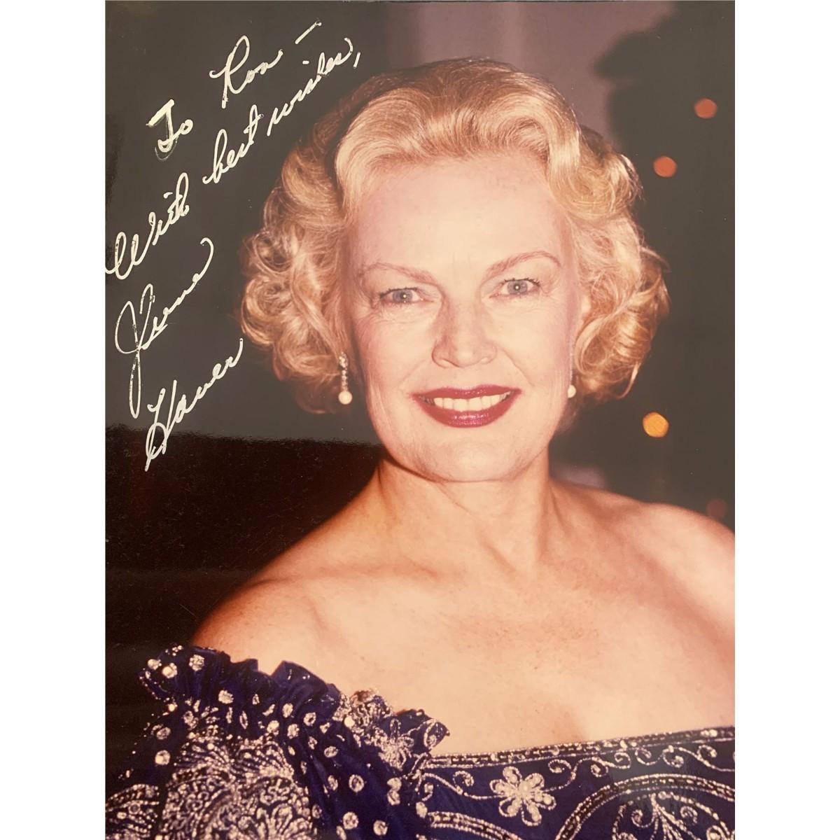 June Haver signed photo | EstateSales.org