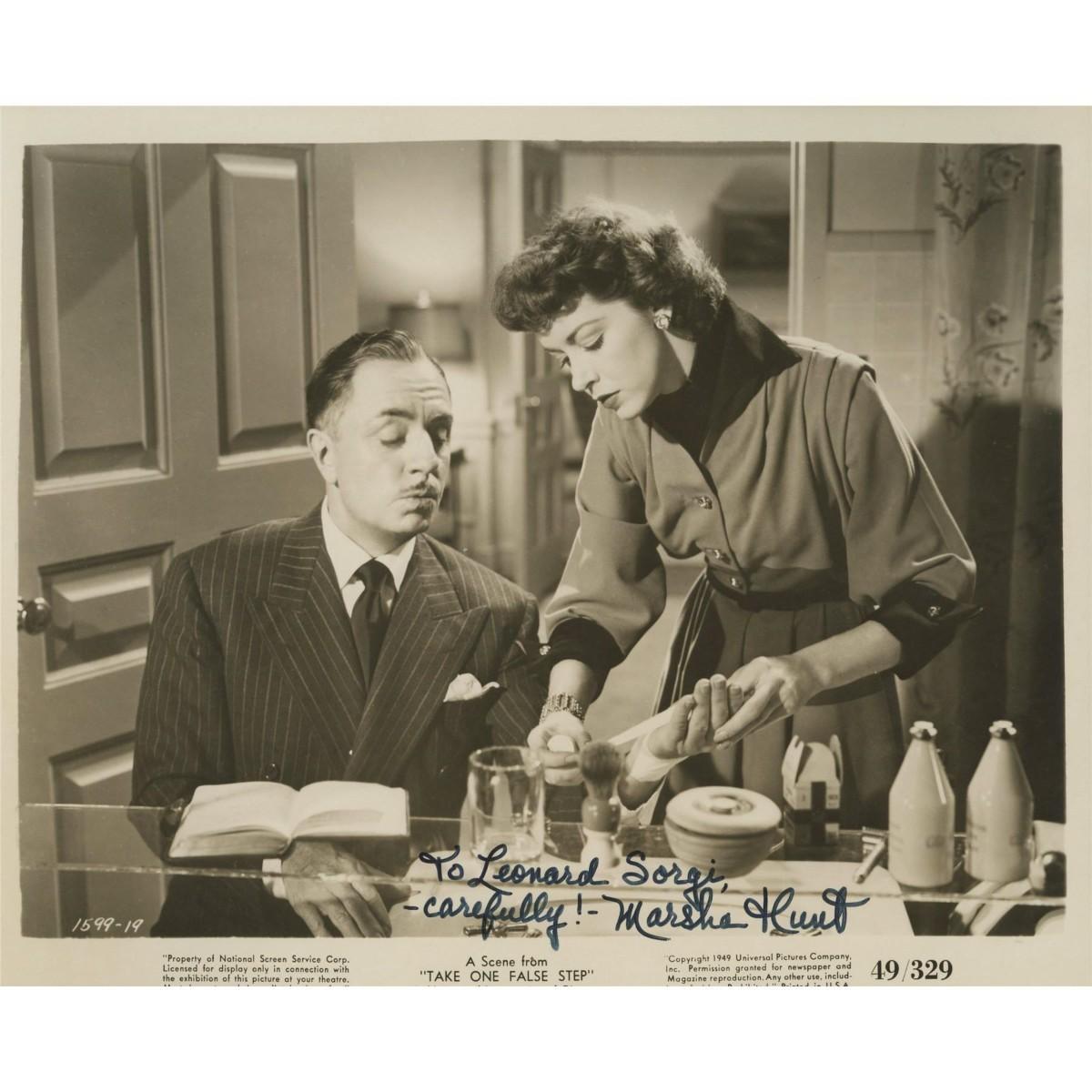 Take One False Step signed movie photo | EstateSales.org