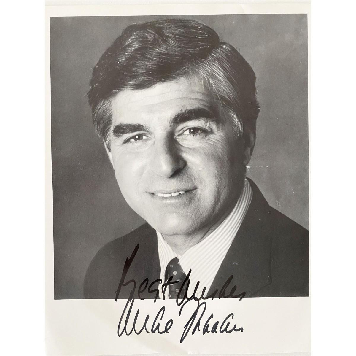 Michael Dukakis signed photo | EstateSales.org