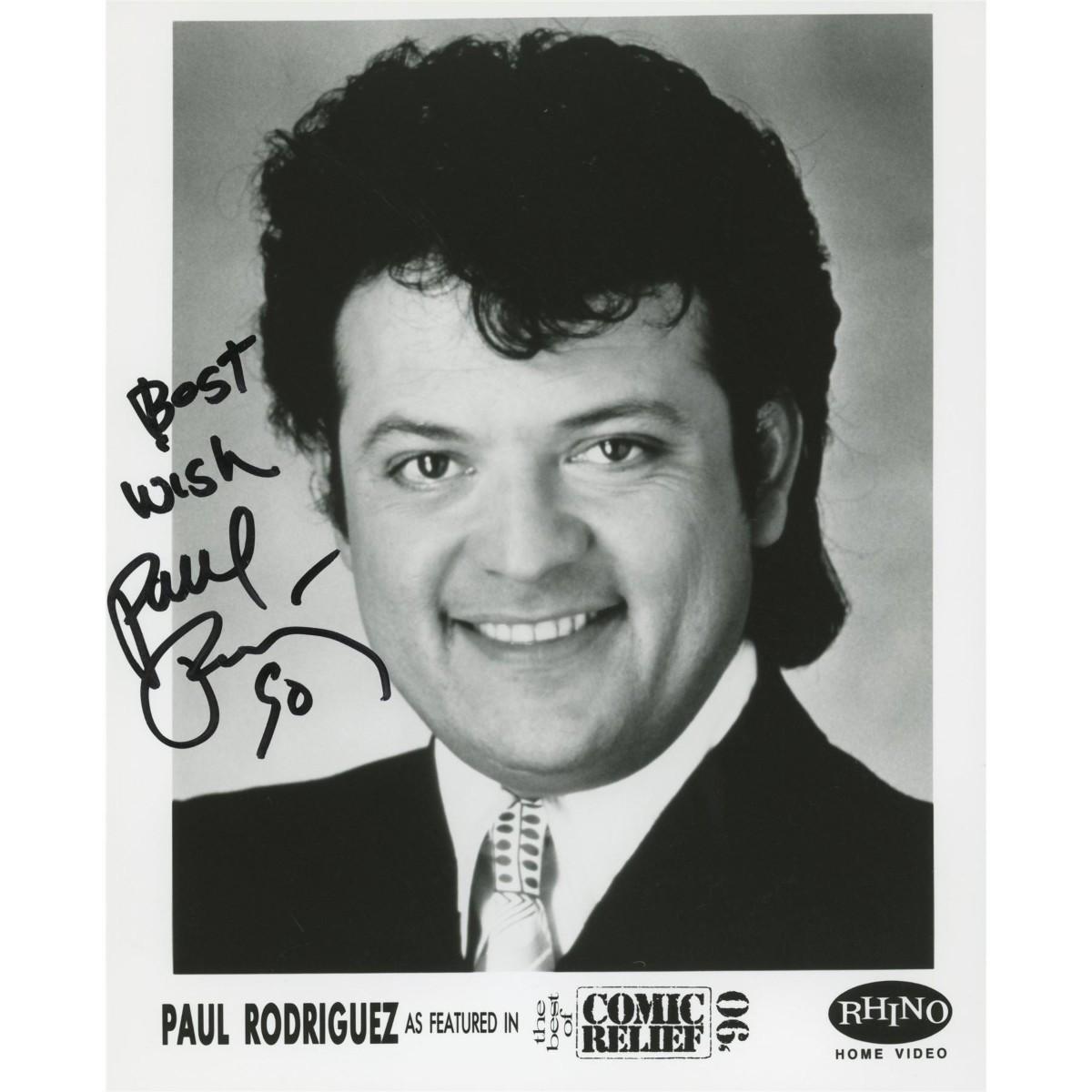 Paul Rodriguez signed photo | EstateSales.org