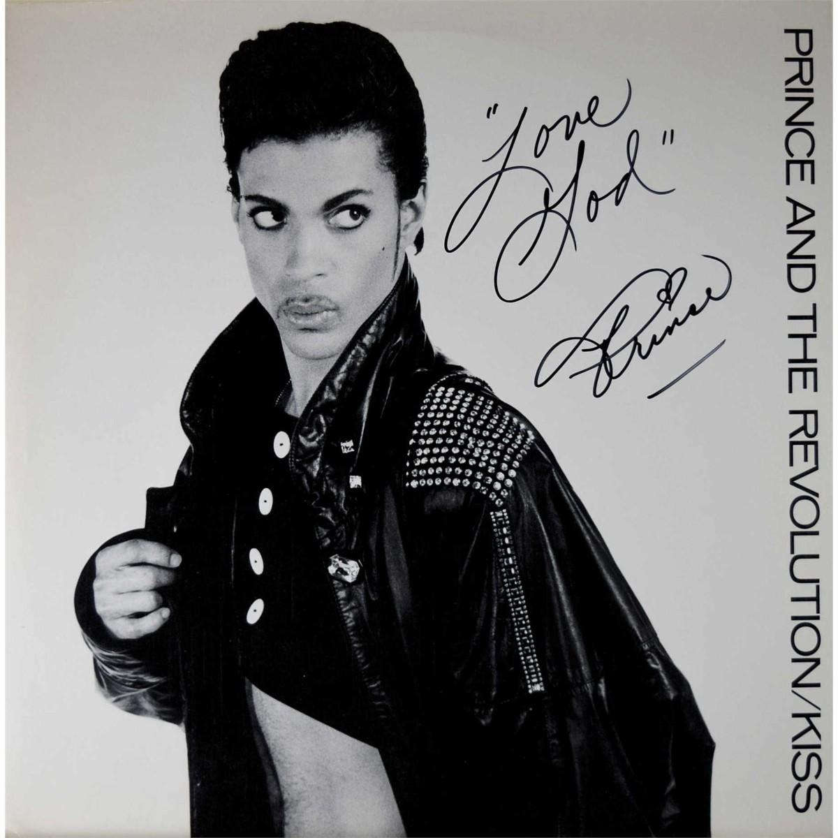Prince signed 12 inch single album | EstateSales.org