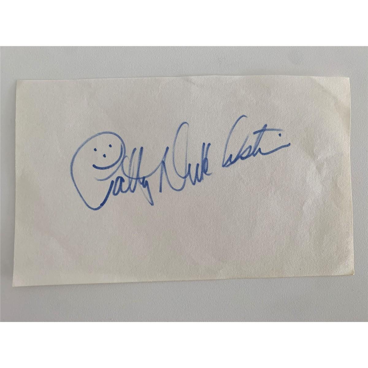 Actress Patty Duke Aston original signature | EstateSales.org