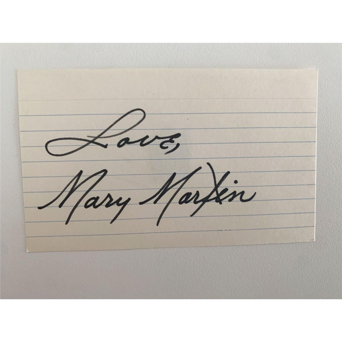 Mary Martin original signature | EstateSales.org