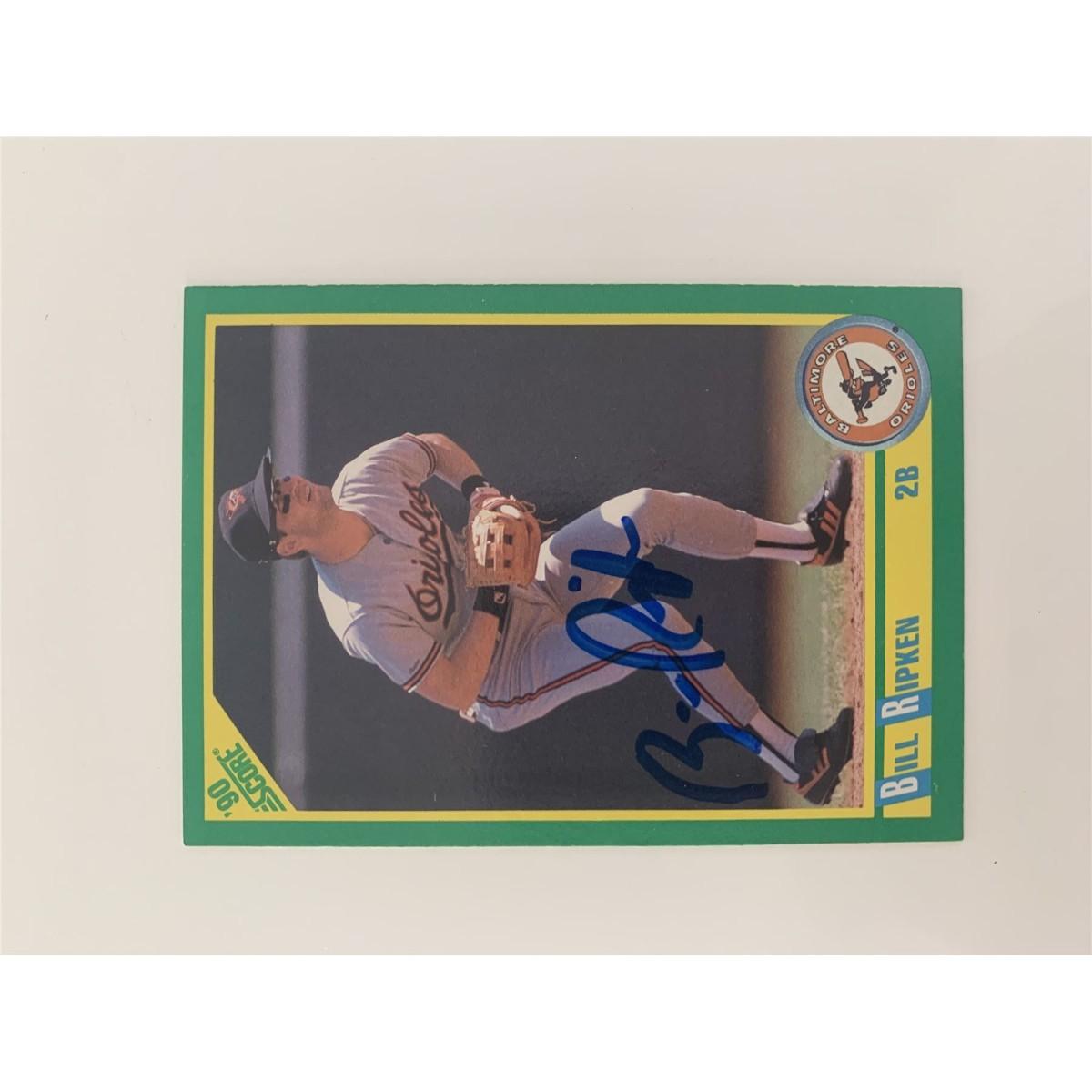 Bill Ripken signed baseball card | EstateSales.org