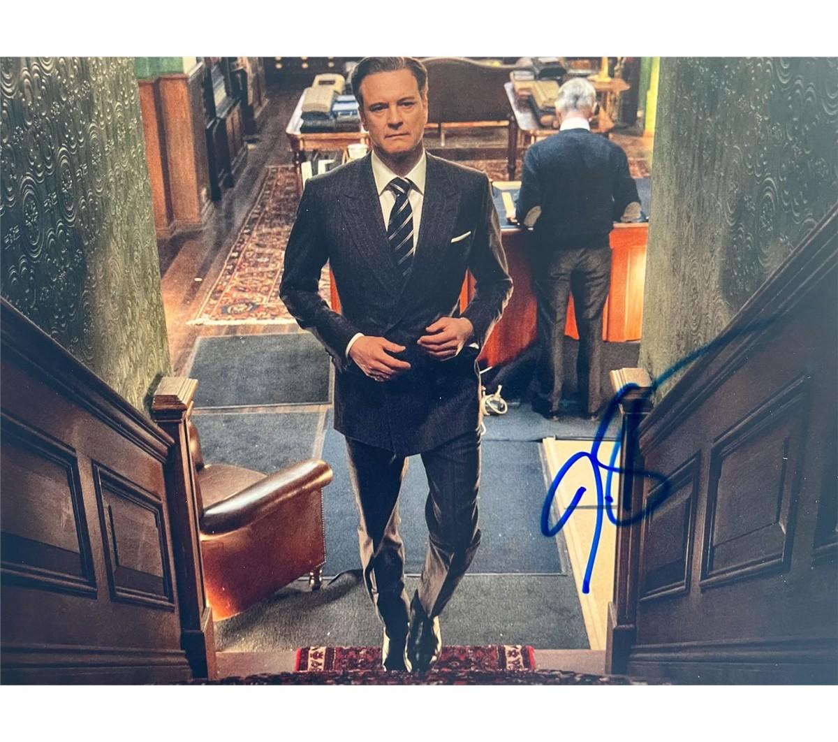 Kingsman Colin Firth signed photo | EstateSales.org