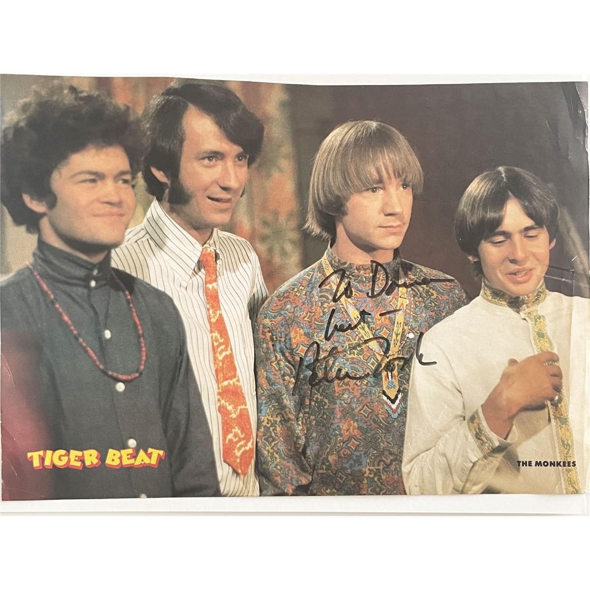 The Monkees Peter Tork signed photo | EstateSales.org