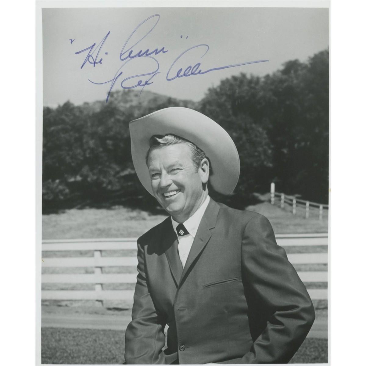 Rex Allen signed photo | EstateSales.org