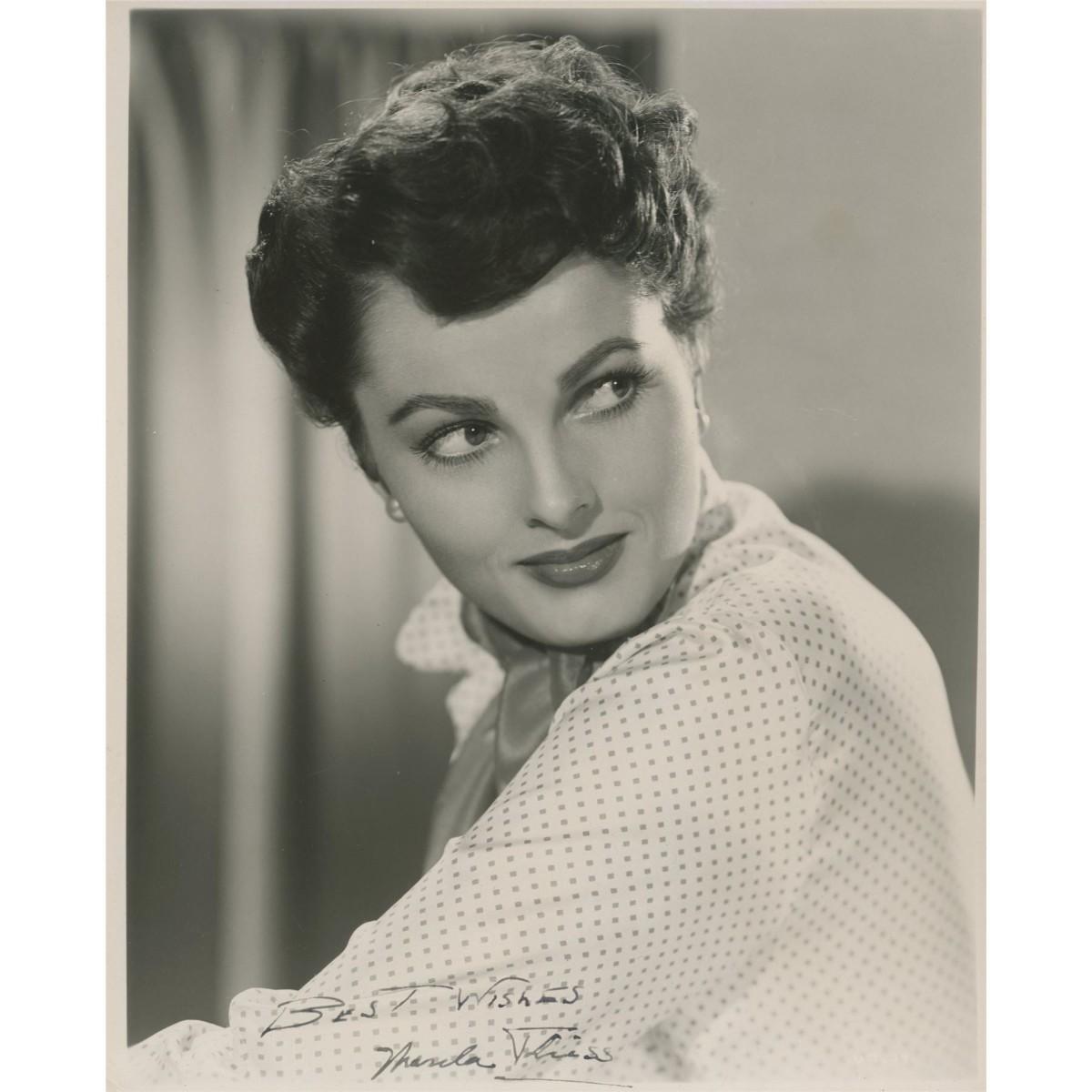 Martha Vickers signed 8x10 photo. Custom matted and framed, the ...