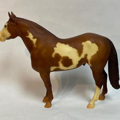 Vintage Breyer Moulding Co Horse Model Figurine "Yellow Mount" Paint ...