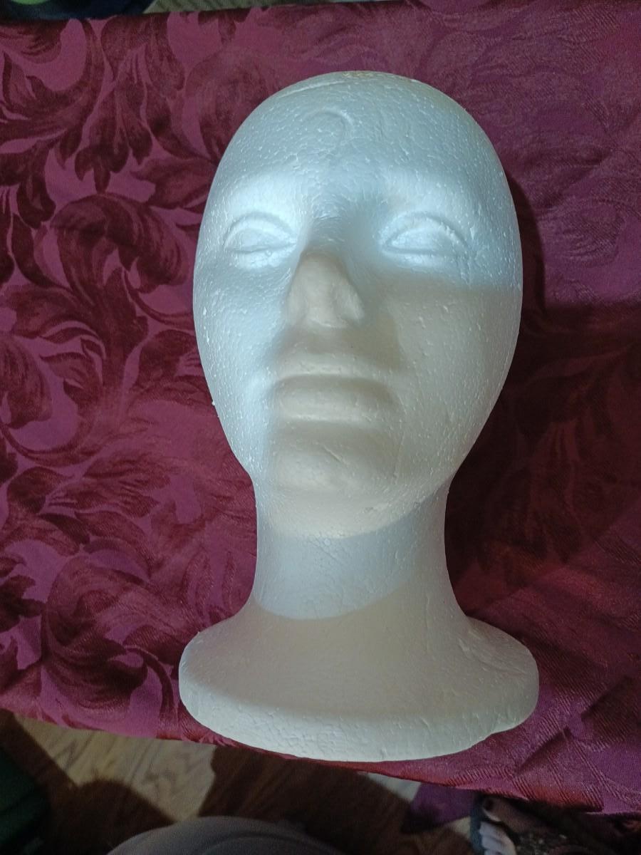 Styrofoam head | EstateSales.org
