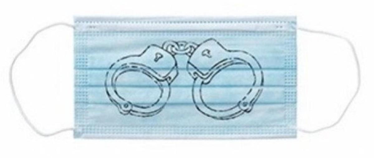 AI WEIWEI - HANDCUFFS MASK - RARE | EstateSales.org