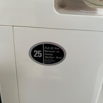 LOT 182S: Kenmore Sewing Machine And Floral Carrying Case | EstateSales.org