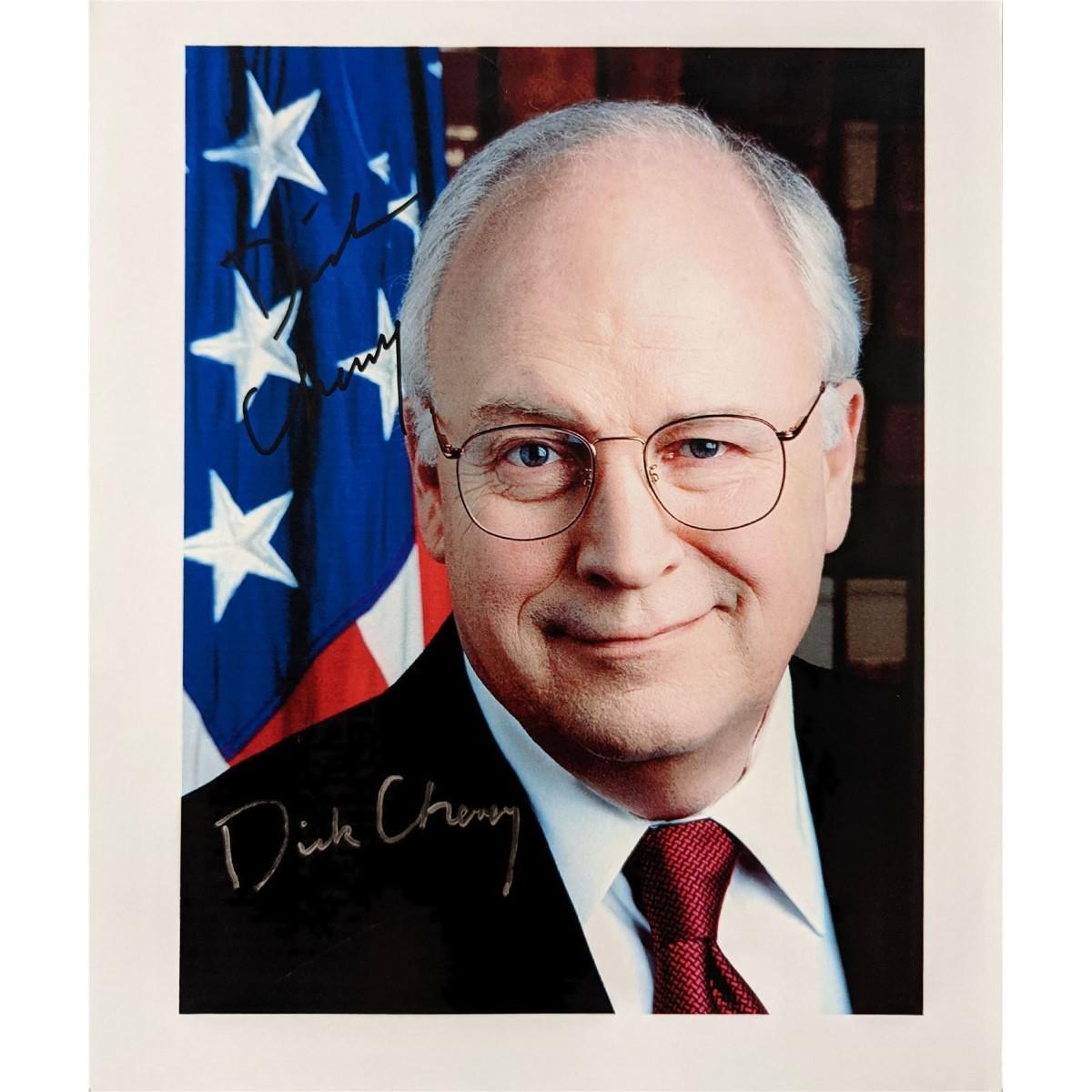 Vice President of the United States Dick Cheney signed photo ...