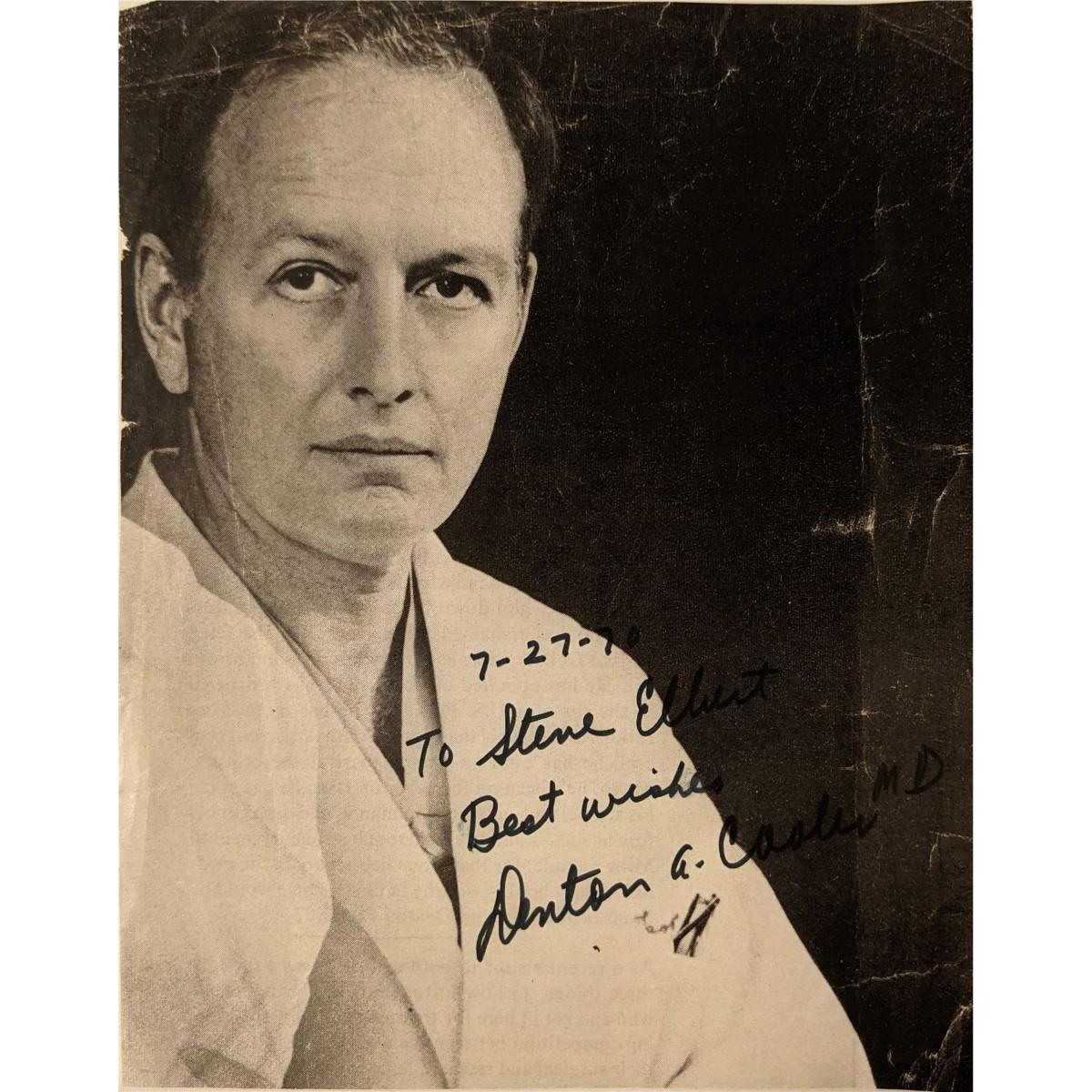 Dr. Denton A. Cooley Signed Photo | EstateSales.org