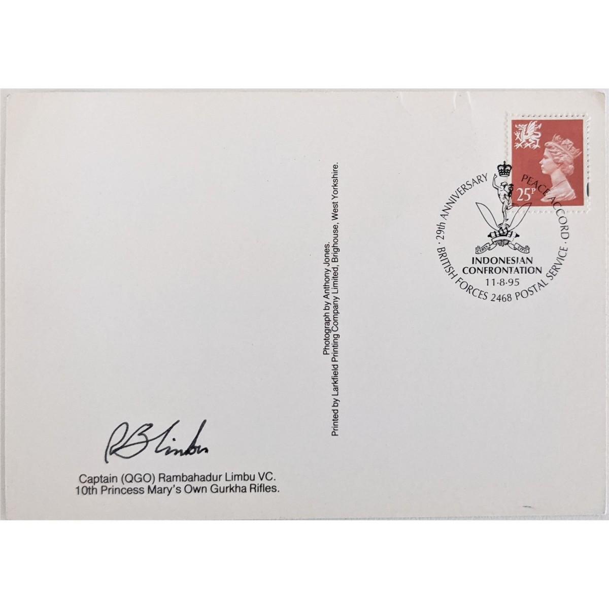 Rambahadur Limbu signed post card | EstateSales.org