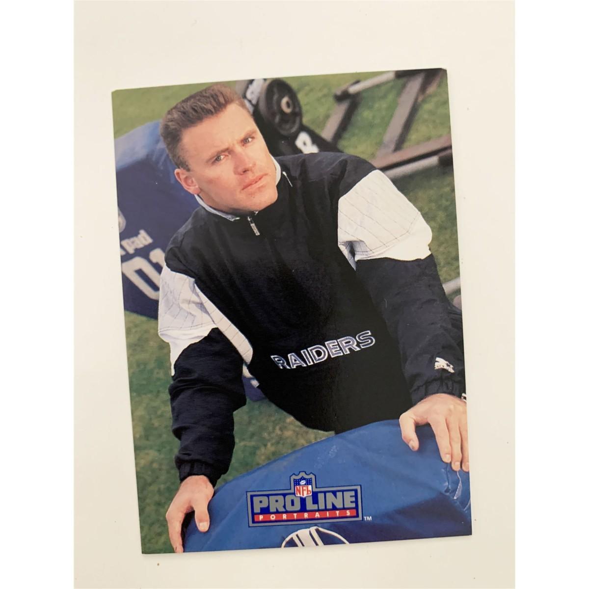 Howie Long NFL Pro Line Portraits Raiders Football Card | EstateSales.org