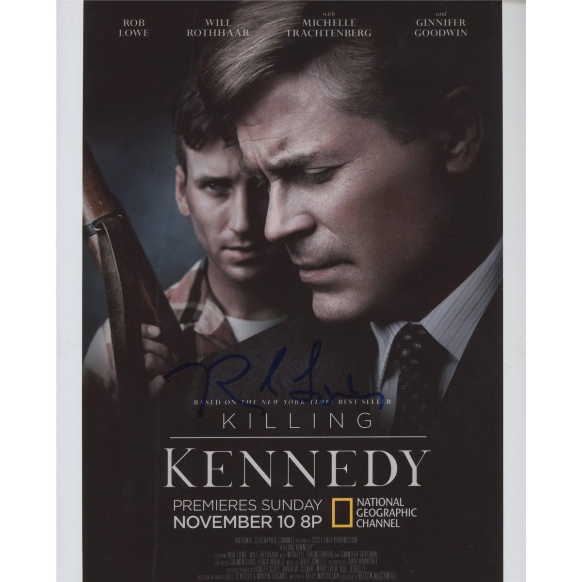 Killing Kennedy Rob Lowe signed movie photo | EstateSales.org