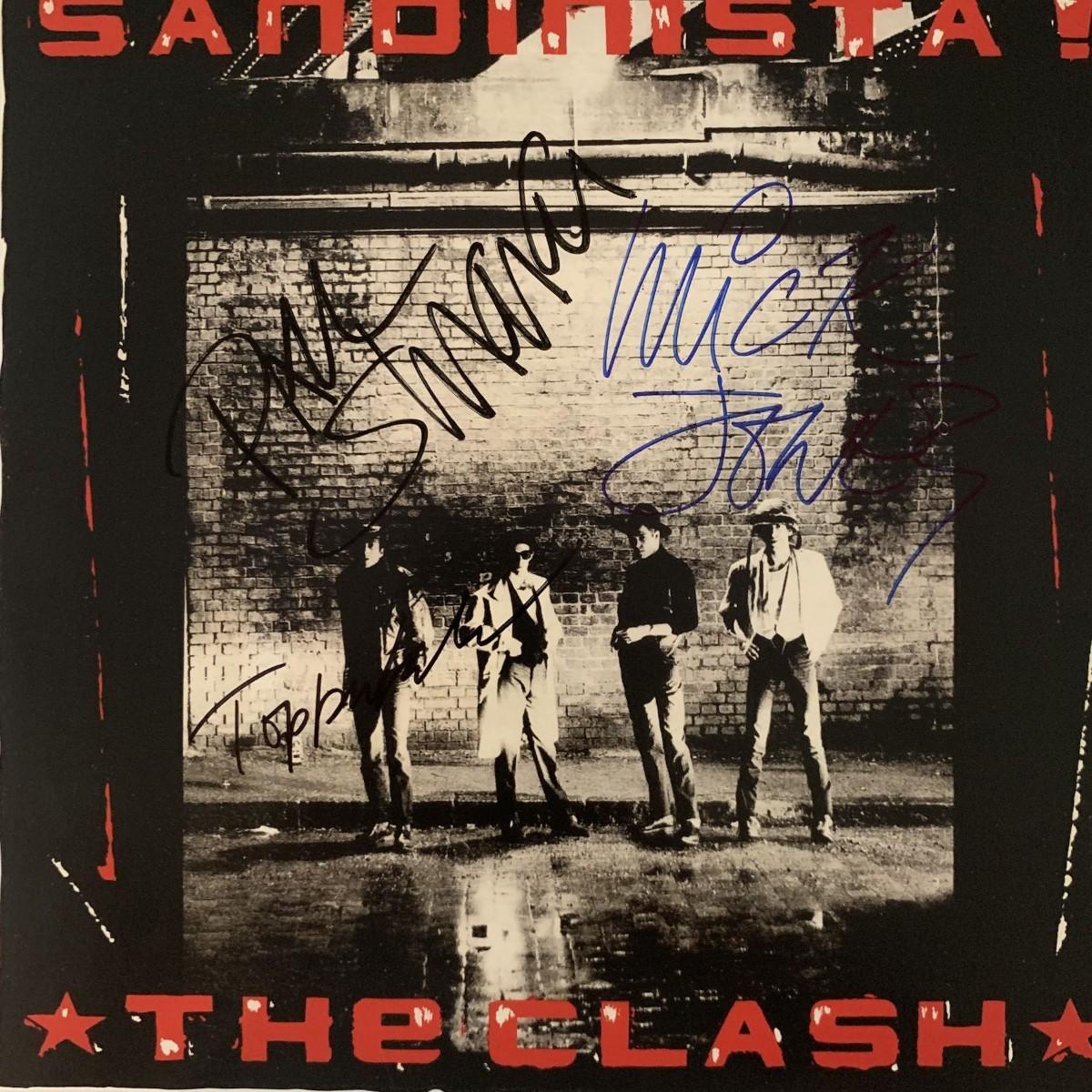 The Clash signed record sadinista | EstateSales.org