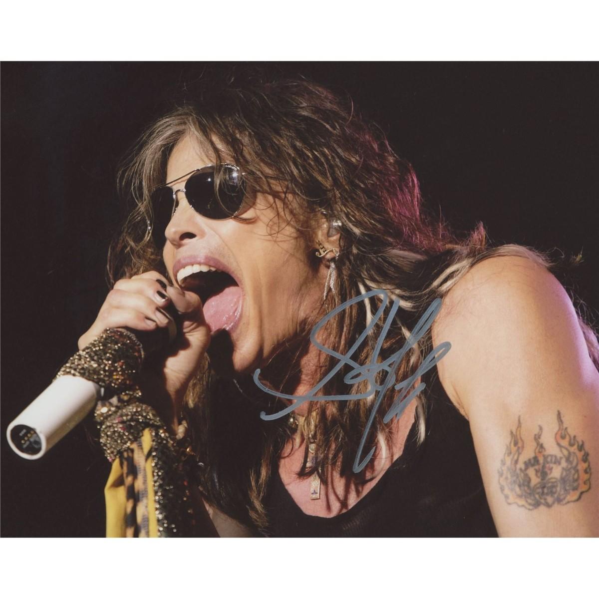 Steven Tyler signed photo | EstateSales.org