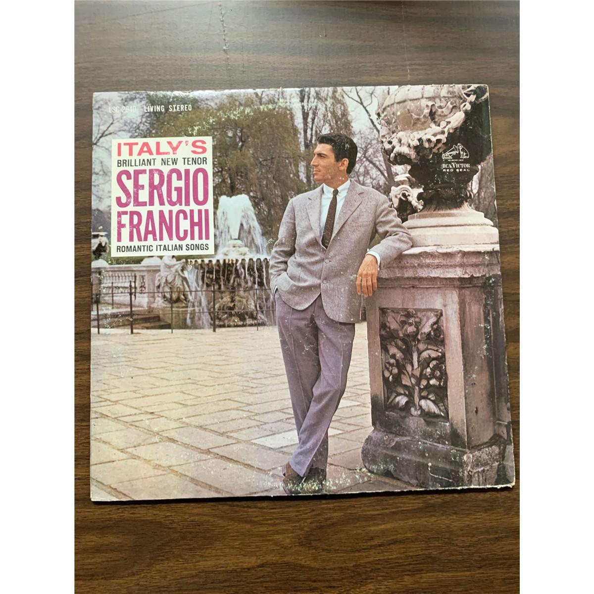 Sergio Franchi ‎– Romantic Italian Songs Album | EstateSales.org