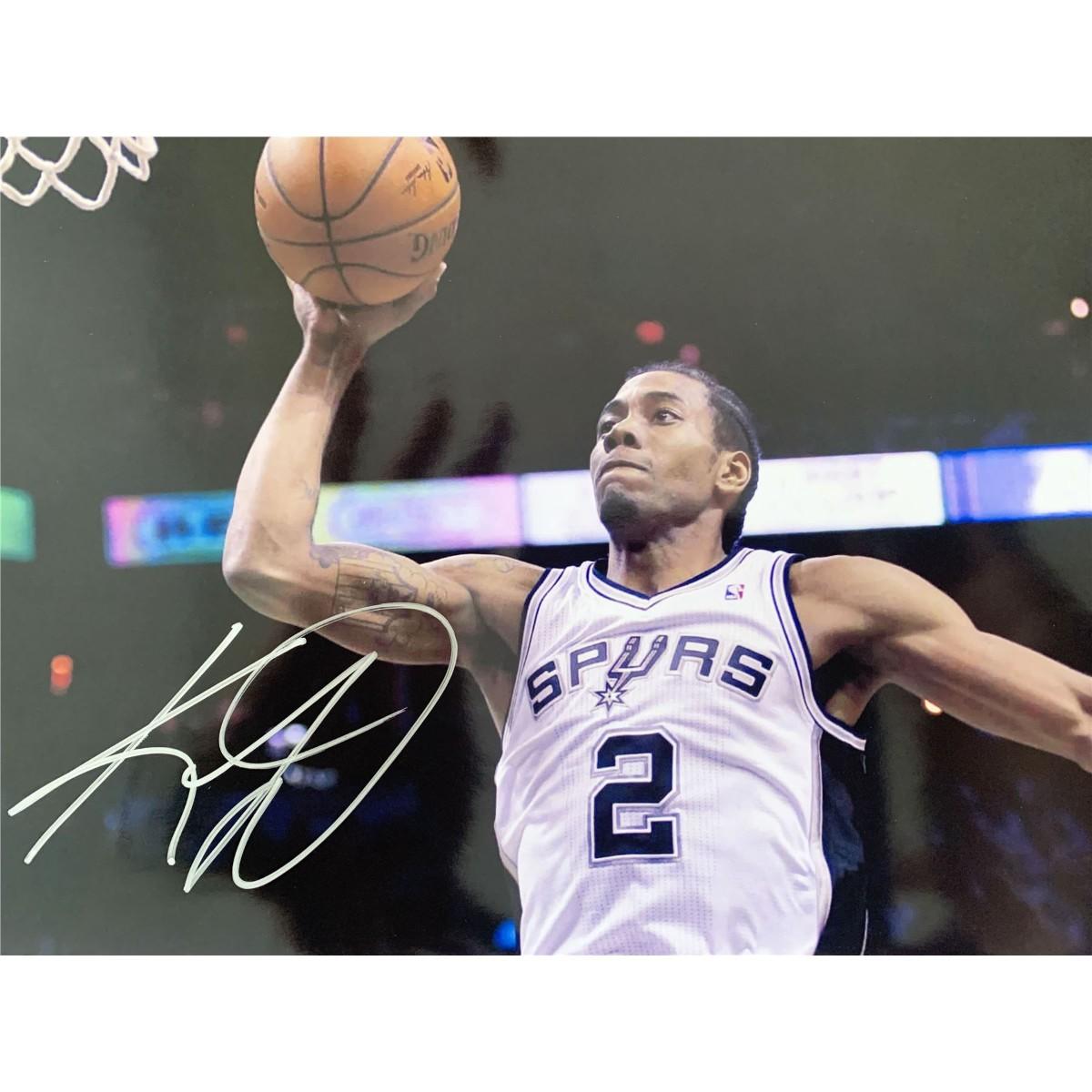 Kawhi Leonard signed photo | EstateSales.org