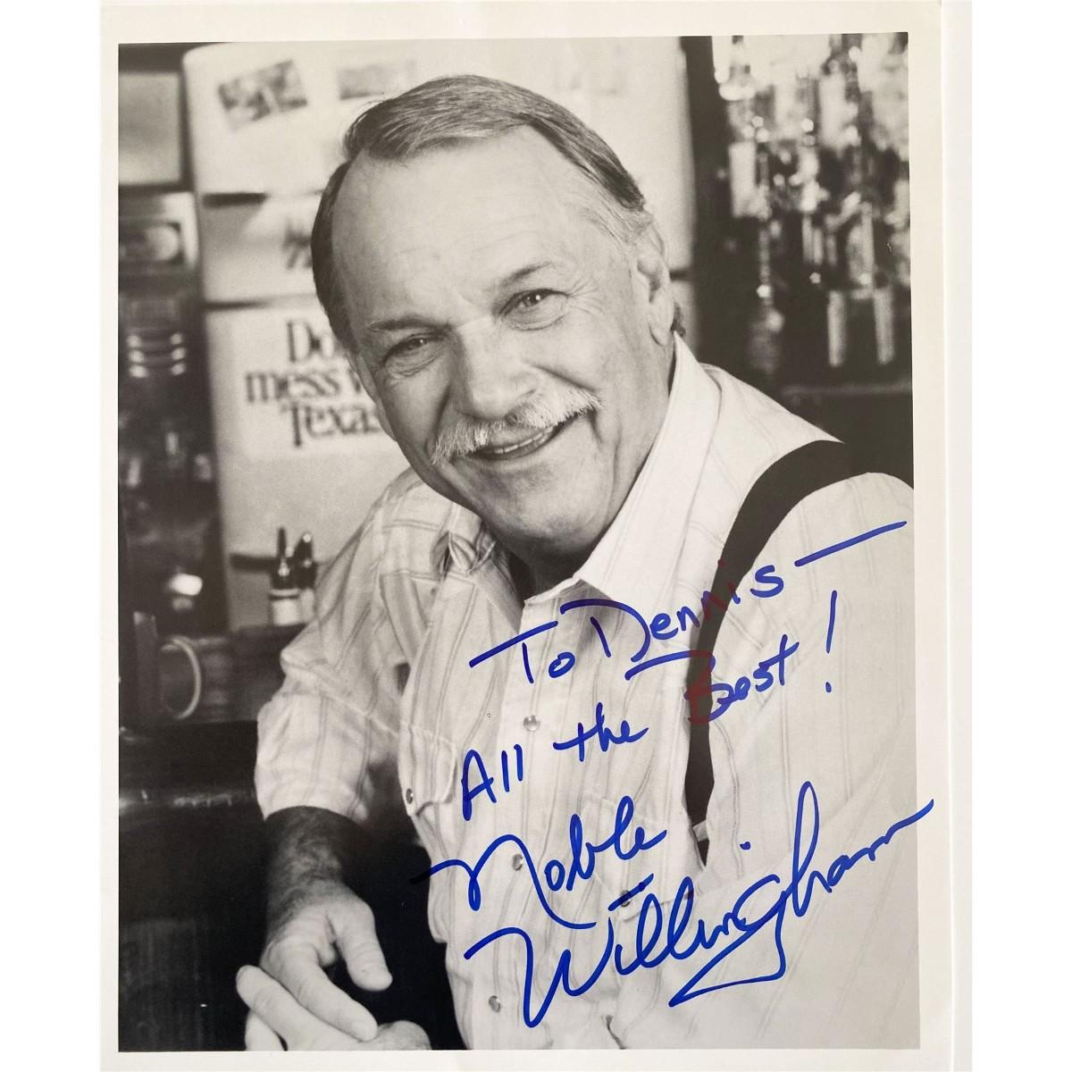 Noble Willingham signed photo | EstateSales.org