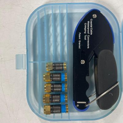 Coax Cable Fitting Crimping Tool | EstateSales.org