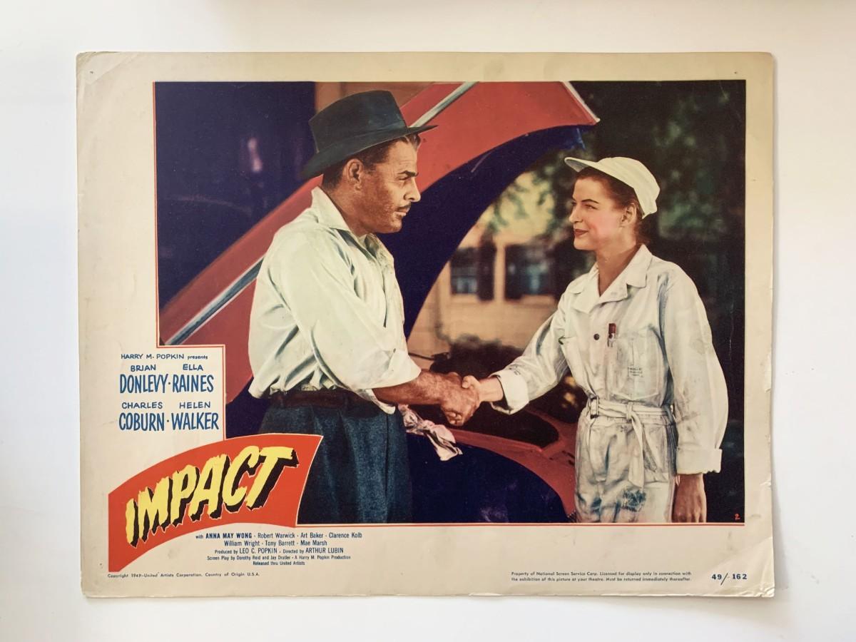 Impact original 1949 vintage lobby card | EstateSales.org