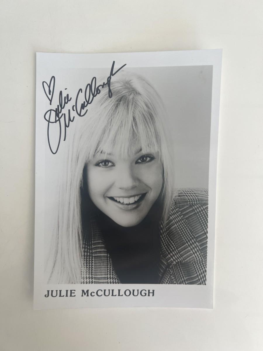 Julie McCullough signed photo | EstateSales.org