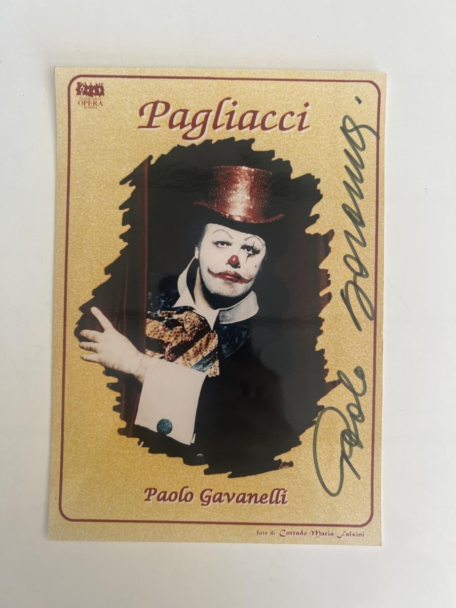 Opera Singer Paolo Gavanelli signed photo | EstateSales.org