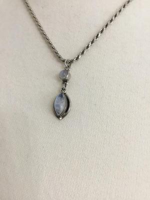 Silver 925 HAN marked necklace with 925 pendant | EstateSales.org