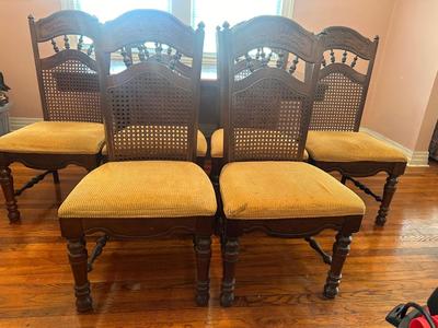 Singer Furniture Division - Six Dining Chairs (See Details ...