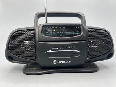 Vintage Lifelong Baby Boom Box Boombox Model 2225 Battery Operated ...