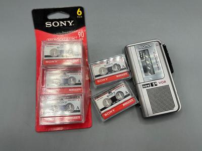Sony Microcassette Corder Battery Operated Voice Voice Recorder M-570V ...