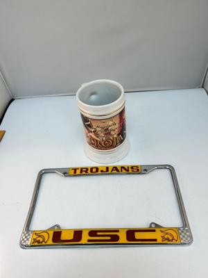 USC University of Southern California Trojans License Plate Frame and ...