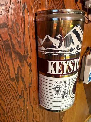 KEYSTONE BEER SIGN | EstateSales.org