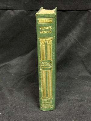 Antique Virgil's Aeneid Books I-VI Hard Cover Students Interlinear ...