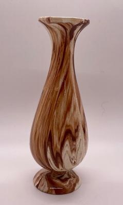 Cook Inlet Clay Alaska Brown and White Swirl Bud Vase by J Essex ...