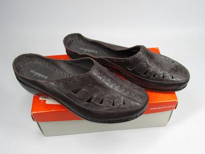 Easy Spirit Dolly Women's Size 8 1/2 WW Brown Slip on Shoes ...